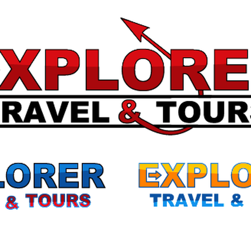 Explore Travel Logo Travel: Logo Exploration 2