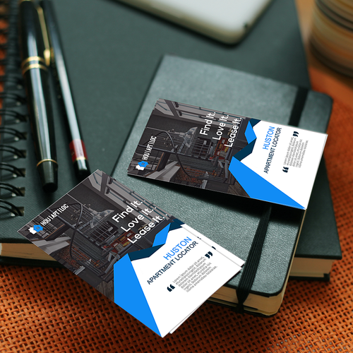 Design a modern, edgy, fun postcard for HOU Apartment Locator ...