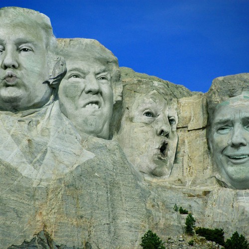 Mount Trumpmore | Illustration or graphics contest