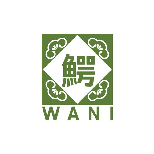 Create a logo for Wani Japanese Imports (sells traditional Japanese ...