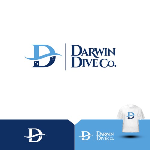 Create a dynamic logo for a diving company | Logo design contest