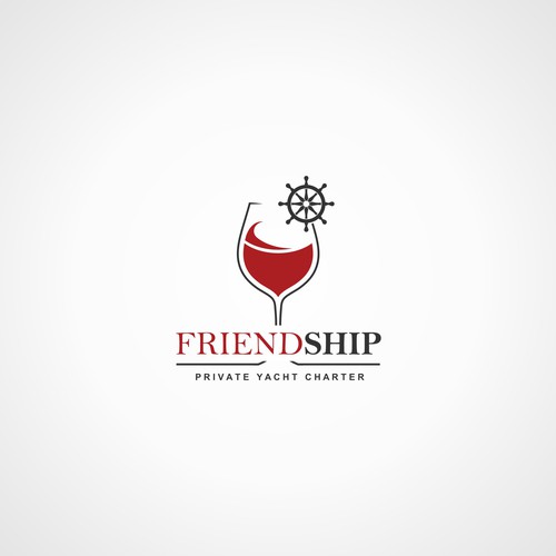 FRIENDSHIP or FRIEND~SHIP (private yacht charter) | Logo design contest