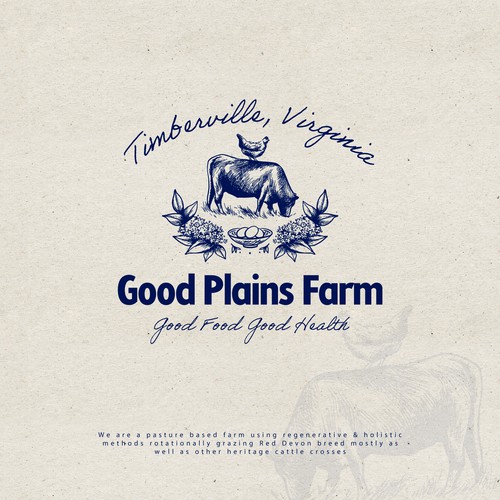 Designs | Create a unique logo that will stand out for a pasture based ...