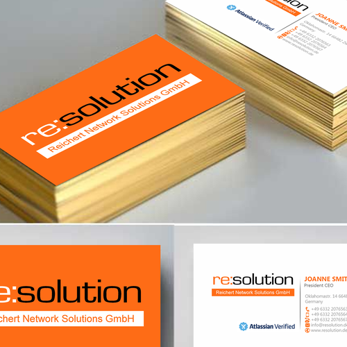 Business Card for Small Software Development Company | Business card ...