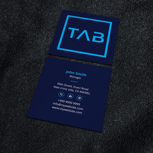 TAB Business Card | Business card contest