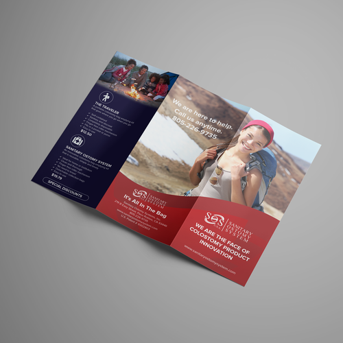 Design a pamphlet for an one-of-a-kind product --Thats Helps people ...