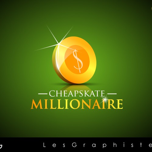 Logo for Cheapskate Millionaire | Logo design contest