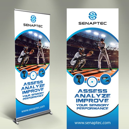 Create an edgy banner for a high-performance vision company for use at ...