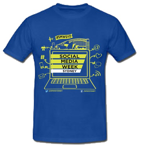 Design a TShirt for Social Media Week Sydney! | T-shirt contest