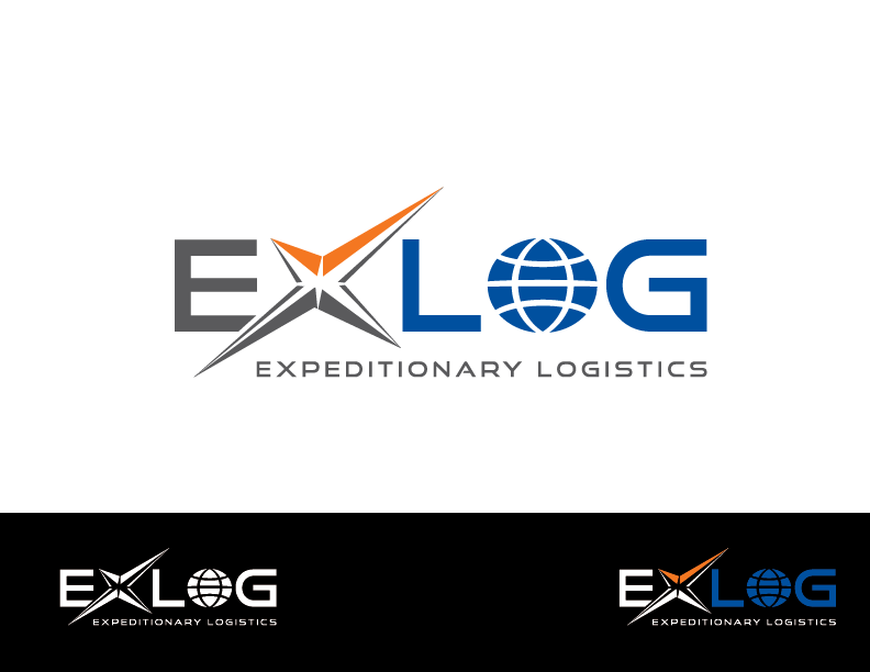 Create a compelling logo for ExLog, an expeditionary logistics company ...