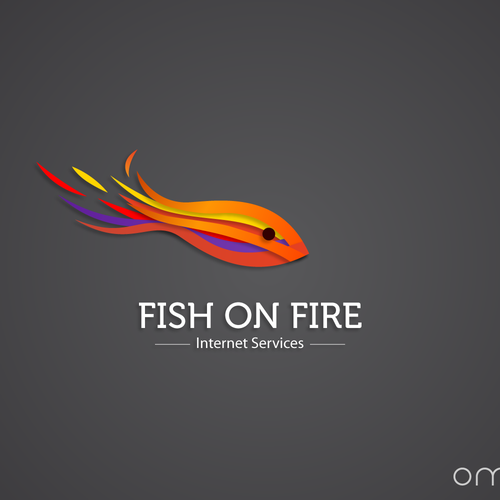 Fish on Fire - Internet Services Logo | Logo design contest