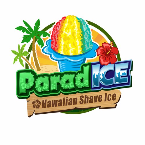 Create a fresh logo for ParadICE Shave Ice | Logo design contest