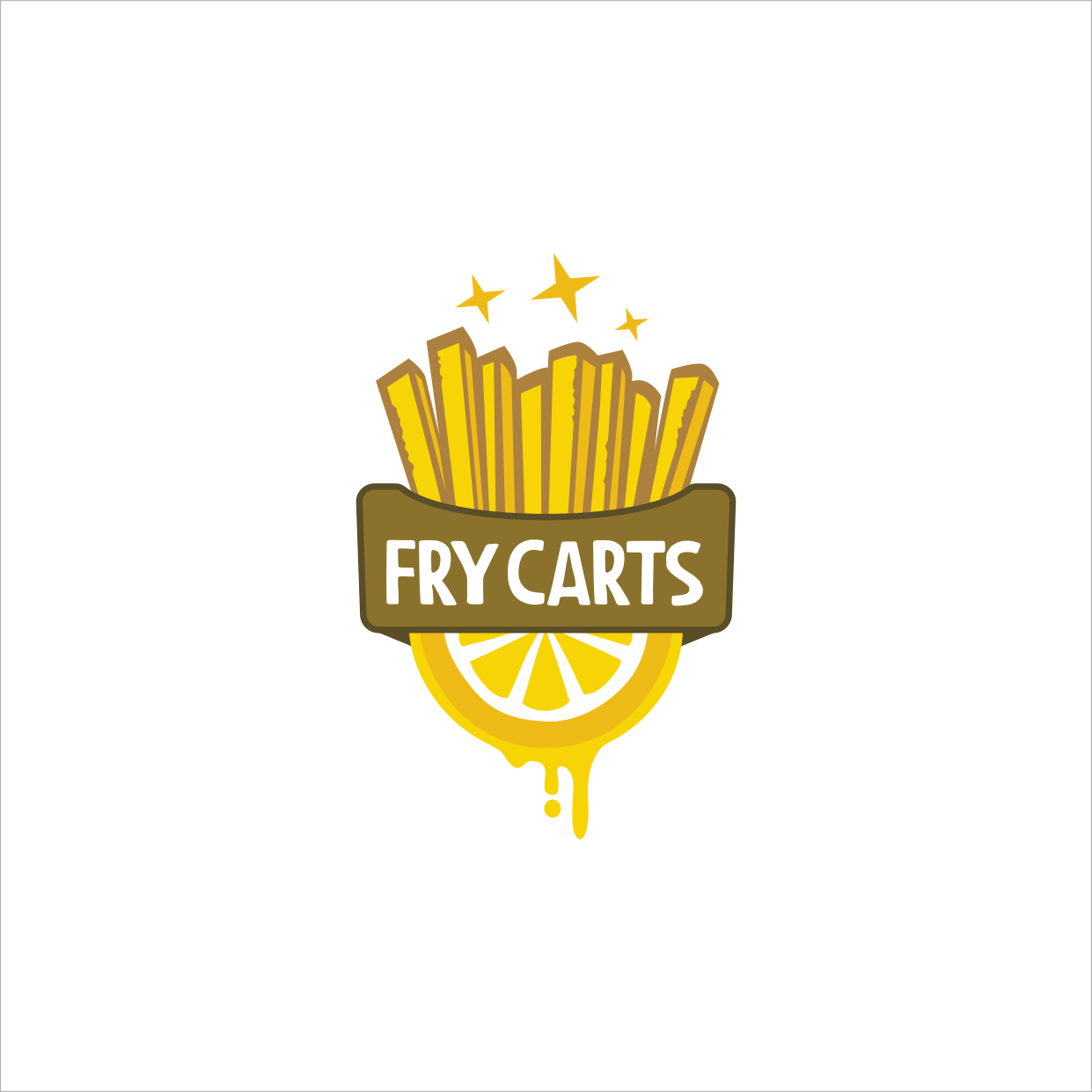French Fries Logos - Free French Fries Logo Ideas, Design & Templates