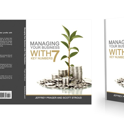 Create a dynamic book cover for financial management publication | Book ...