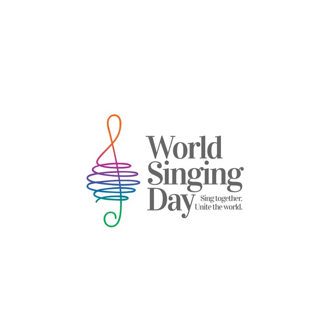 Design a global logo for World Singing Day | Logo design contest