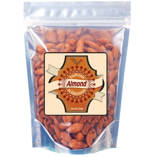 Packaging Label for Afghan Almonds from ZiBA Foods | Product label contest
