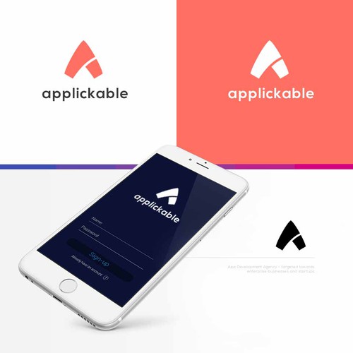 Designs | Minimalist Logo for App Development Agency | Logo design contest
