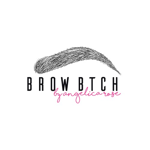 Brow designer needs beautiful & sleek logo | Logo design contest