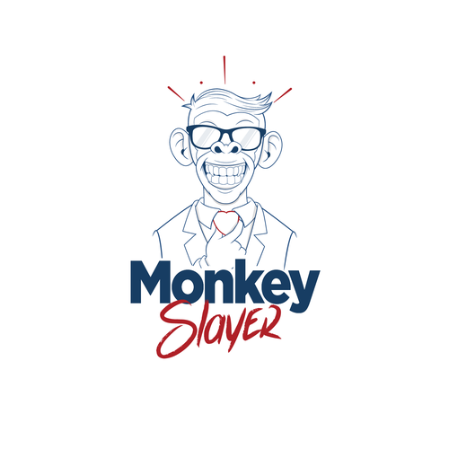 Create an inspiring logo that would invite you to Slay Your Monkeys ...