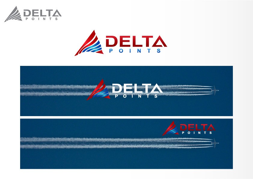 logo for Delta Points | Logo design contest