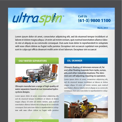 Design an eye-catching Email Newsletter template | Other business or ...