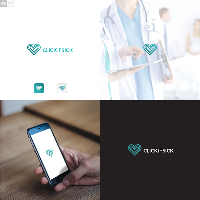 Design a Creative Logo for "Click if Sick" Medical Software | Logo ...