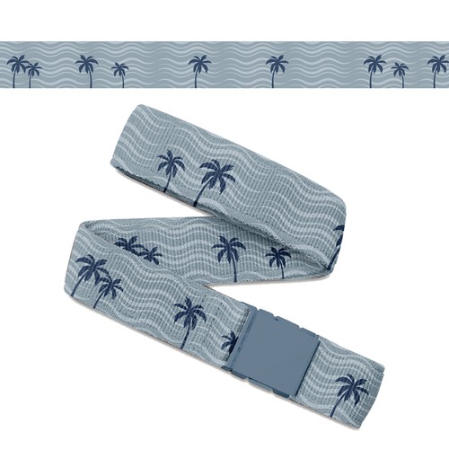 Designs | Palm/wave/beach design, Fabric Belt; Mens Outdoor/surf Brand ...