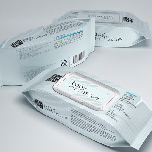 Create package design for baby wet tissue ♥ | Product packaging contest