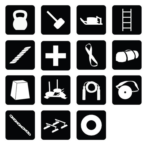 Create simple icons for a CrossFit Gym | Icon or button contest