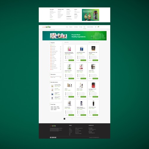 Designs | NEW - ***GUARANTEED PRIZE*** Shop Page REDESIGN | Web page ...