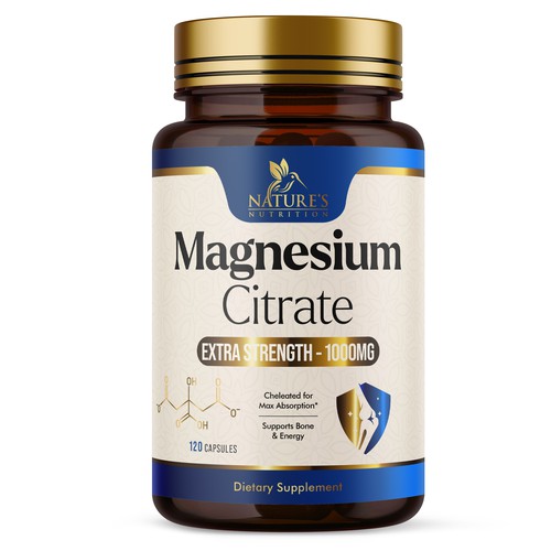 Designs | Premium Magnesium Citrate Design needed for Nature's ...