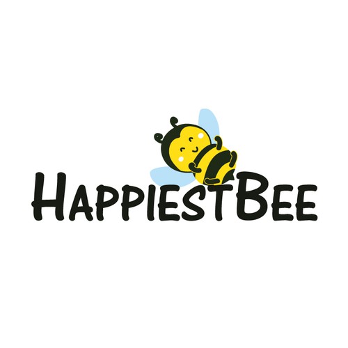 Designs | Design a cute, happy logo for Happiest Bee. | Logo design contest