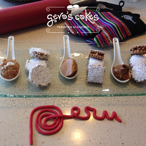 Create a sophisticated but fun Peruvian logo for a bakery business ...