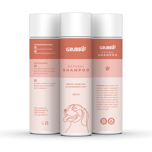 Designs | Design label for dog shampoo | Product label contest