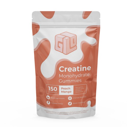 Designs | Bag Design for Creatine Monohydrate Gummy brand | Product ...