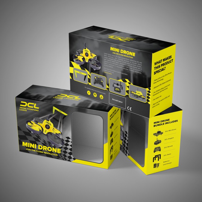 Create a packaging for a leading mini drone | Product packaging contest