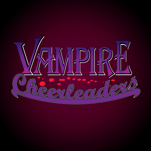 Designs | MANGA LOGO - Vampire Cheerleaders (campy vampire comic series ...