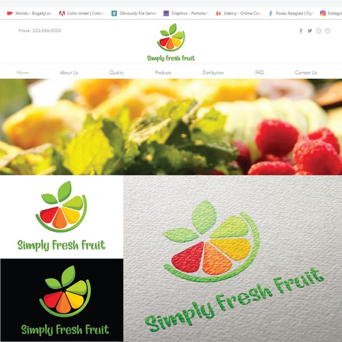 Designs | Design a fresh logo for a fresh fruit company! | Logo design ...