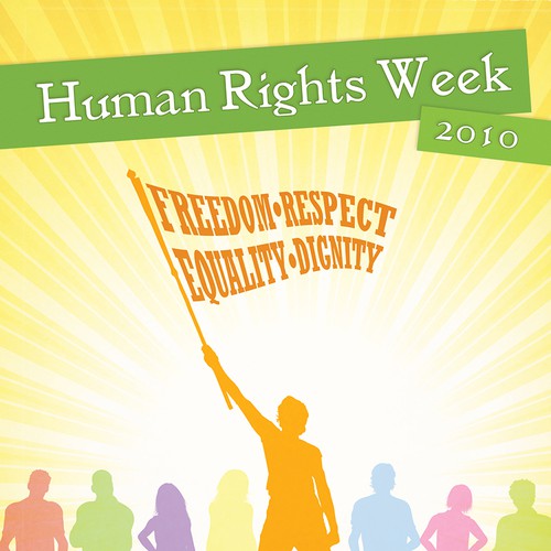Human Rights Week 2010 Poster | Print or packaging design contest