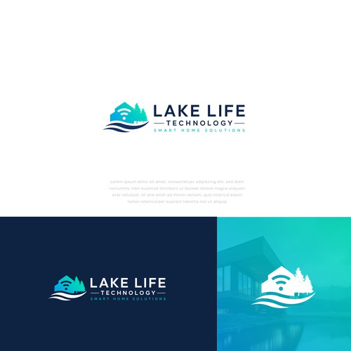 Designs | Modern/classy tech logo for lake life in South Carolina ...