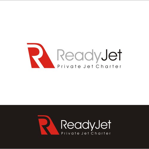 Logo Design for ReadyJet Private Jet Charter | Logo design contest