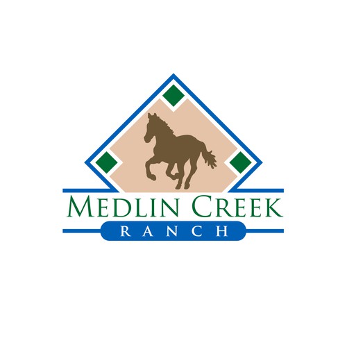 Medlin Creek Ranch logo | Logo & brand identity pack contest