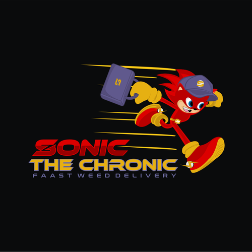 Sonic speed weed delivery service ! | Logo design contest