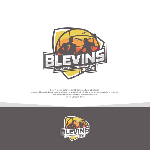 Designs | Blevins Beach Volleyball Tournament 2023 | Logo design contest