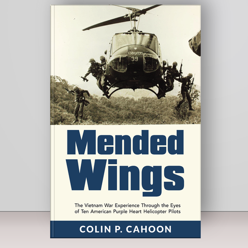 Designs | Mended Wings book cover | Book cover contest