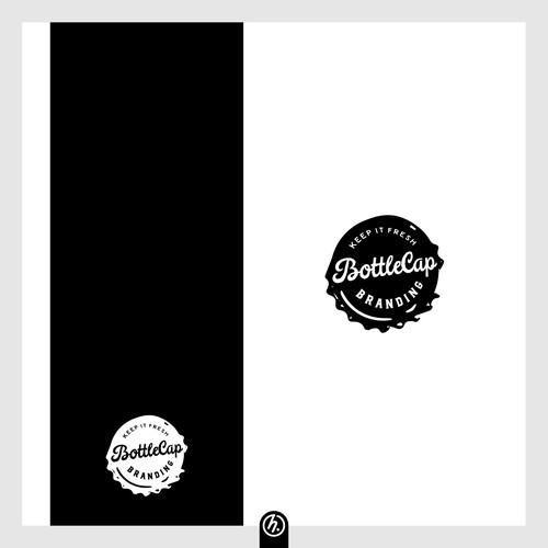Create vintage logo for BottleCap Branding | Logo design contest