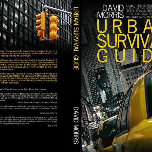 Book Cover Design For Urban Survival Guide | Print or packaging design ...