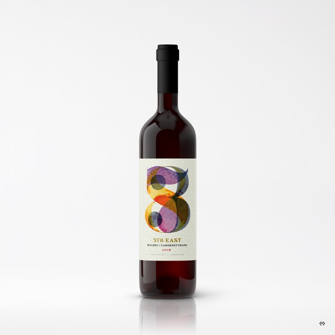 High End Wine Label | Product label contest