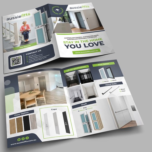 Designs | Elevator Company sales brochure | Brochure contest