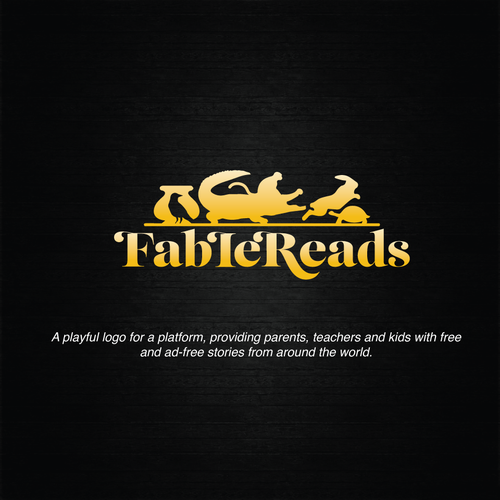 Designs | A playful logo for FableReads, providing parents, teachers ...